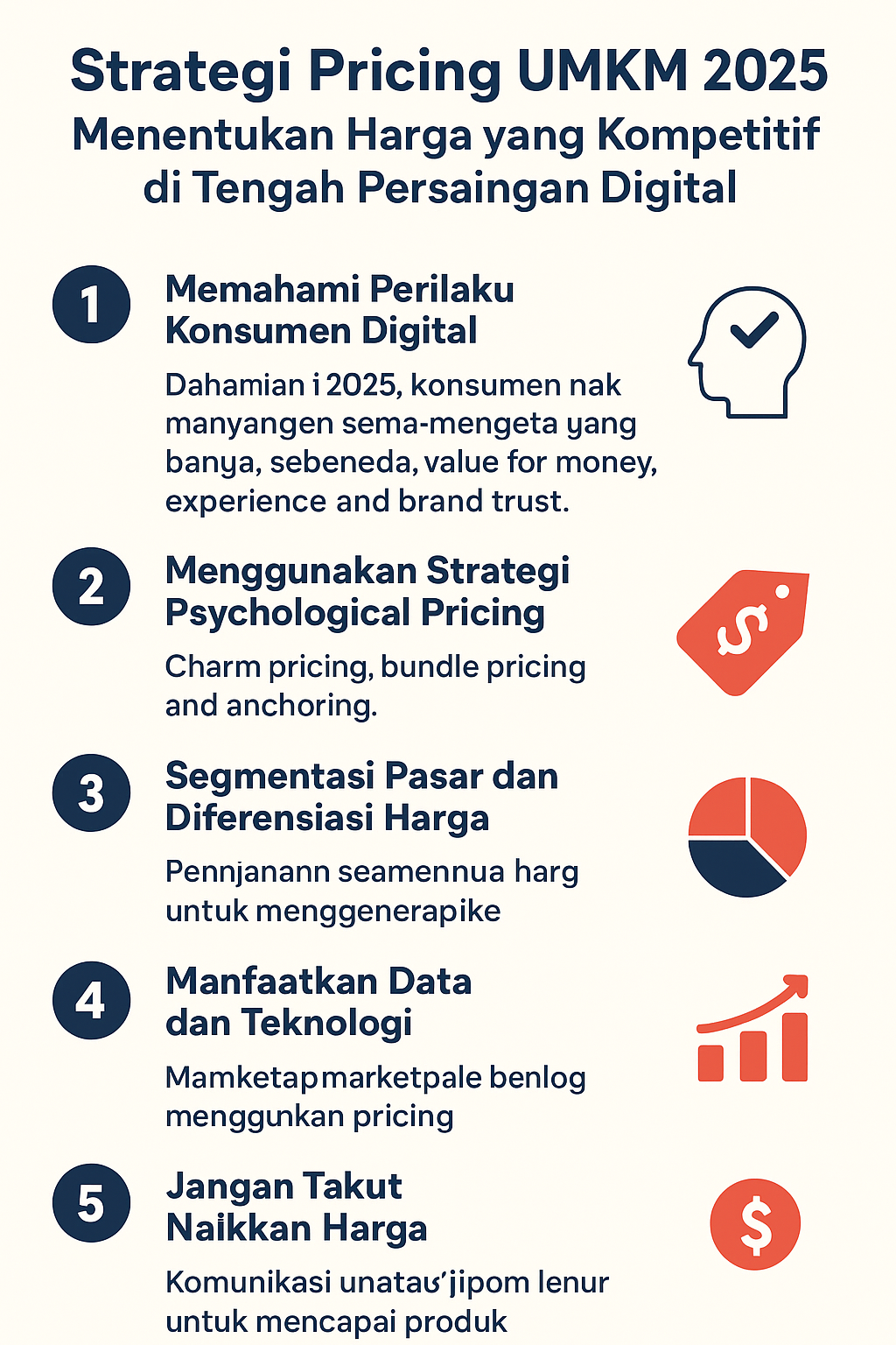 Strategi Pricing UMKM 2025: Cara Menentukan Harga Kompetitif di Era Digital